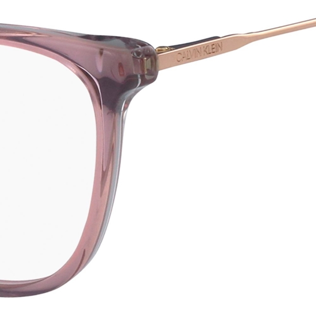 Armação para Óculos Calvin Klein CK18706 535 - 51 Rosa - Armação para ...