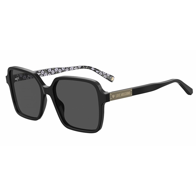 Óculos de Sol Love Moschino - Mol032 /S 807 - Preto 55 - Óculos de Sol Love Moschino - Mol032 /S ...