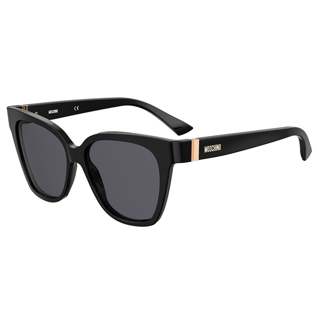 Óculos de Sol Moschino Mos066/S 807 - Preto 55 - Óculos de Sol Moschino Mos066/S 807 - Preto 55 ...