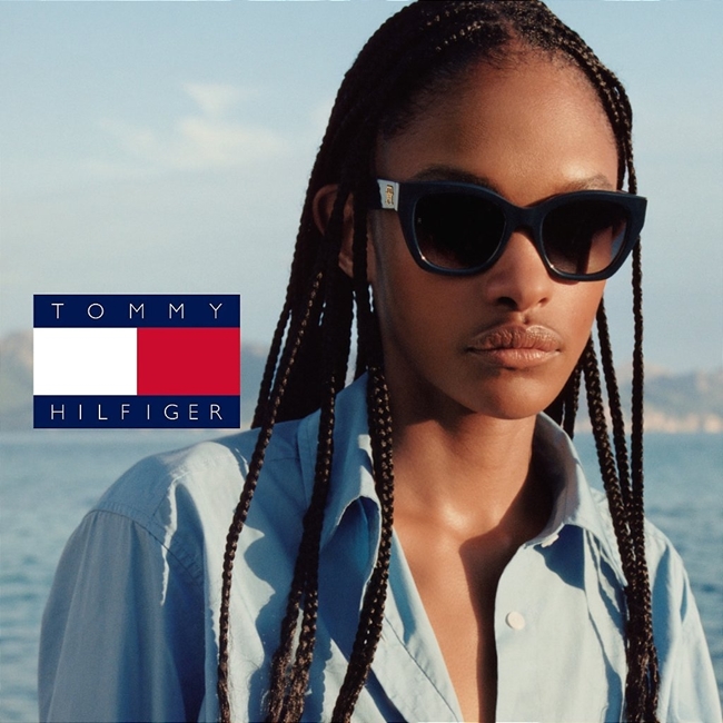 Óculos de Sol Tommy Hilfiger TH 1980/S 807 - 52 Preto - Óculos de Sol Tommy Hilfiger TH 1980/S ...