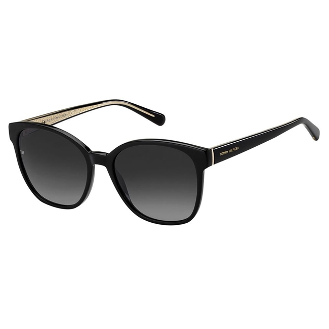 Óculos de Sol Tommy Hilfiger TH 1811/S 807 - 55 Preto - Óculos de Sol Tommy Hilfiger TH 1811/S ...