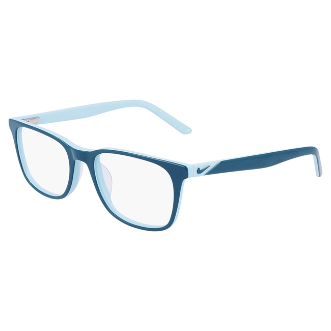 Armação de Óculos Nike 5546 304 - Azul 49 - Infantil - Armação de ...