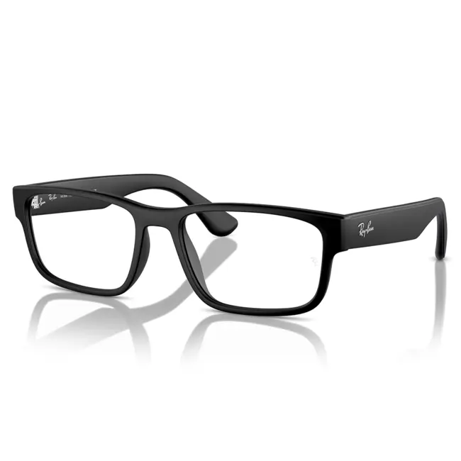 Armação de Óculos Ray-Ban 0Rx7243L - Preto 56 - Armação de Óculos Ray ...