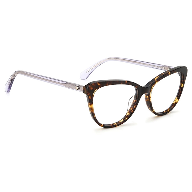 Armação De Óculos Kate Spade - Chantelle 086 - 52 Marrom - Armação De ...