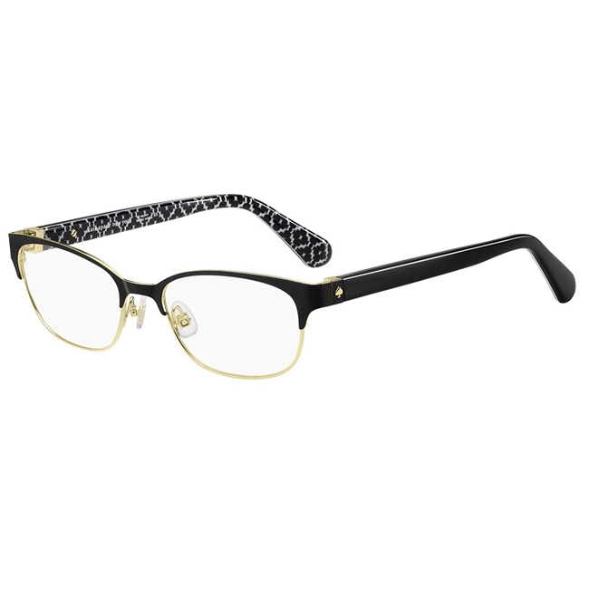 Armação de Óculos Kate Spade Diandra 7RM - Preto 51 - Armação de Óculos ...