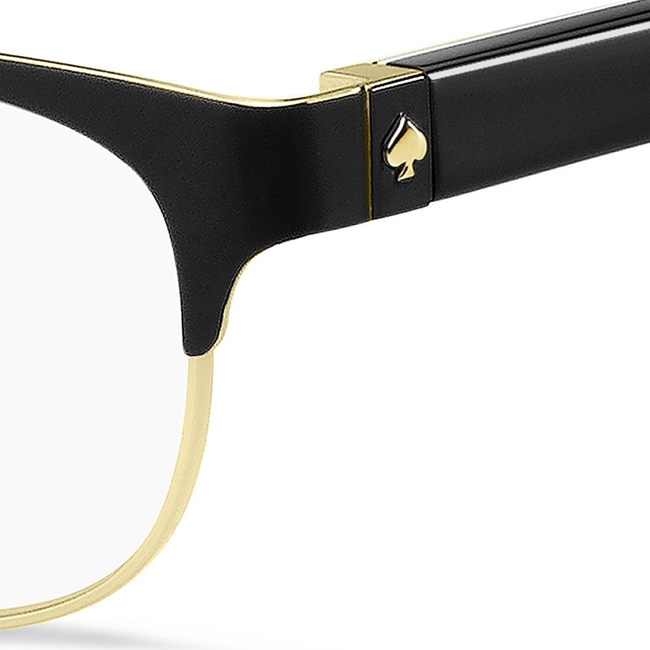 Armação de Óculos Kate Spade Diandra 7RM - Preto 51 - Armação de Óculos ...