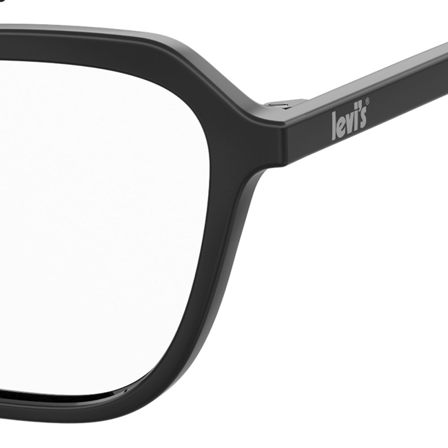Armação de Óculos Levi-S LV 1033 807 - Preto 52 - Armação de Óculos ...