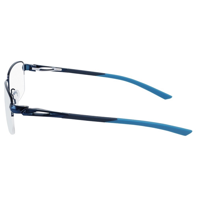 Armação de Óculos Nike - 8141 410 - 55 Azul - Armação de Óculos Nike ...