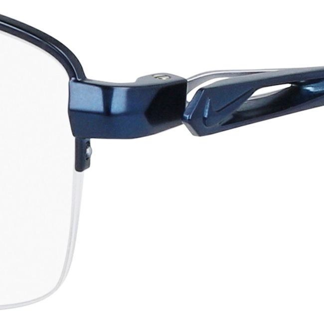 Armação de Óculos Nike - 8141 410 - 55 Azul - Armação de Óculos Nike ...