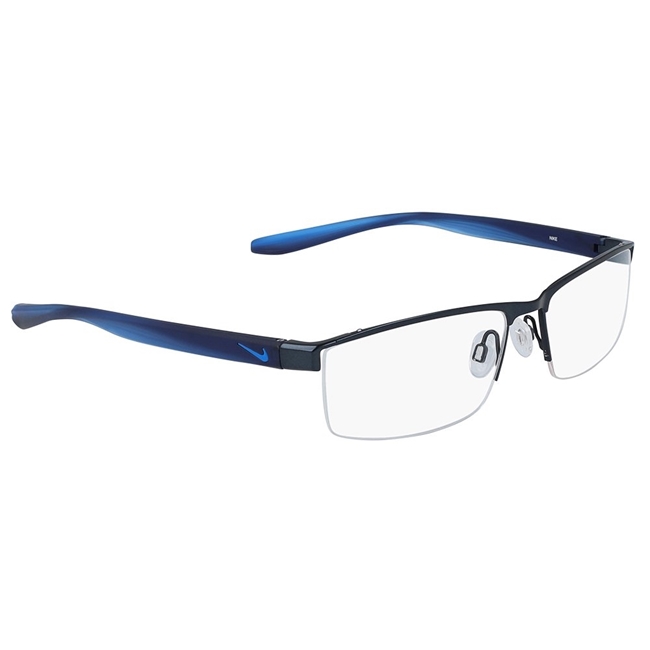 Armação de Óculos Nike 8193 403 - 57 - Azul - Armação de Óculos Nike ...