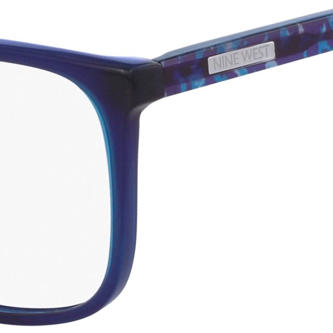 Armação de Óculos Nine West NW5150 434 - Azul 54 - Armação de Óculos ...