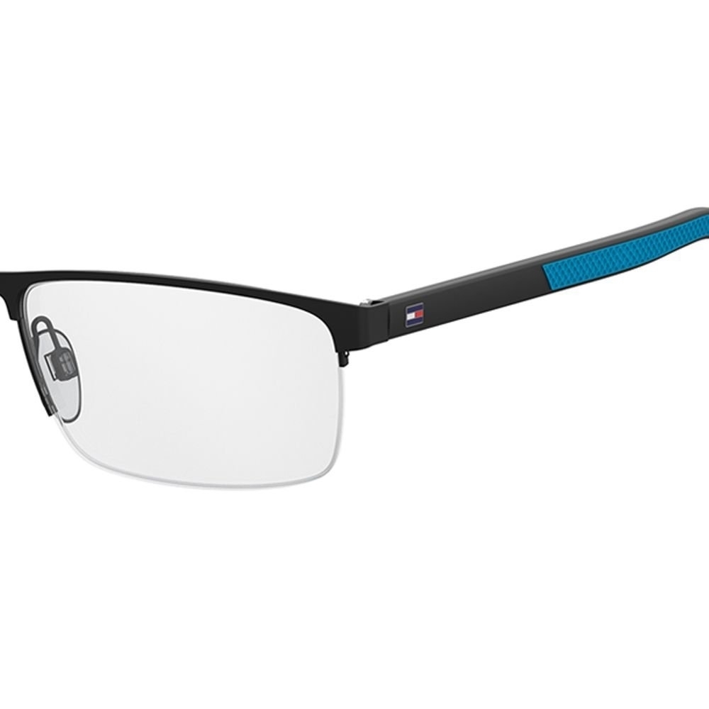 Armação de Óculos Tommy Hilfiger TH 1594/55 - Azul Fosco - Armação de ...